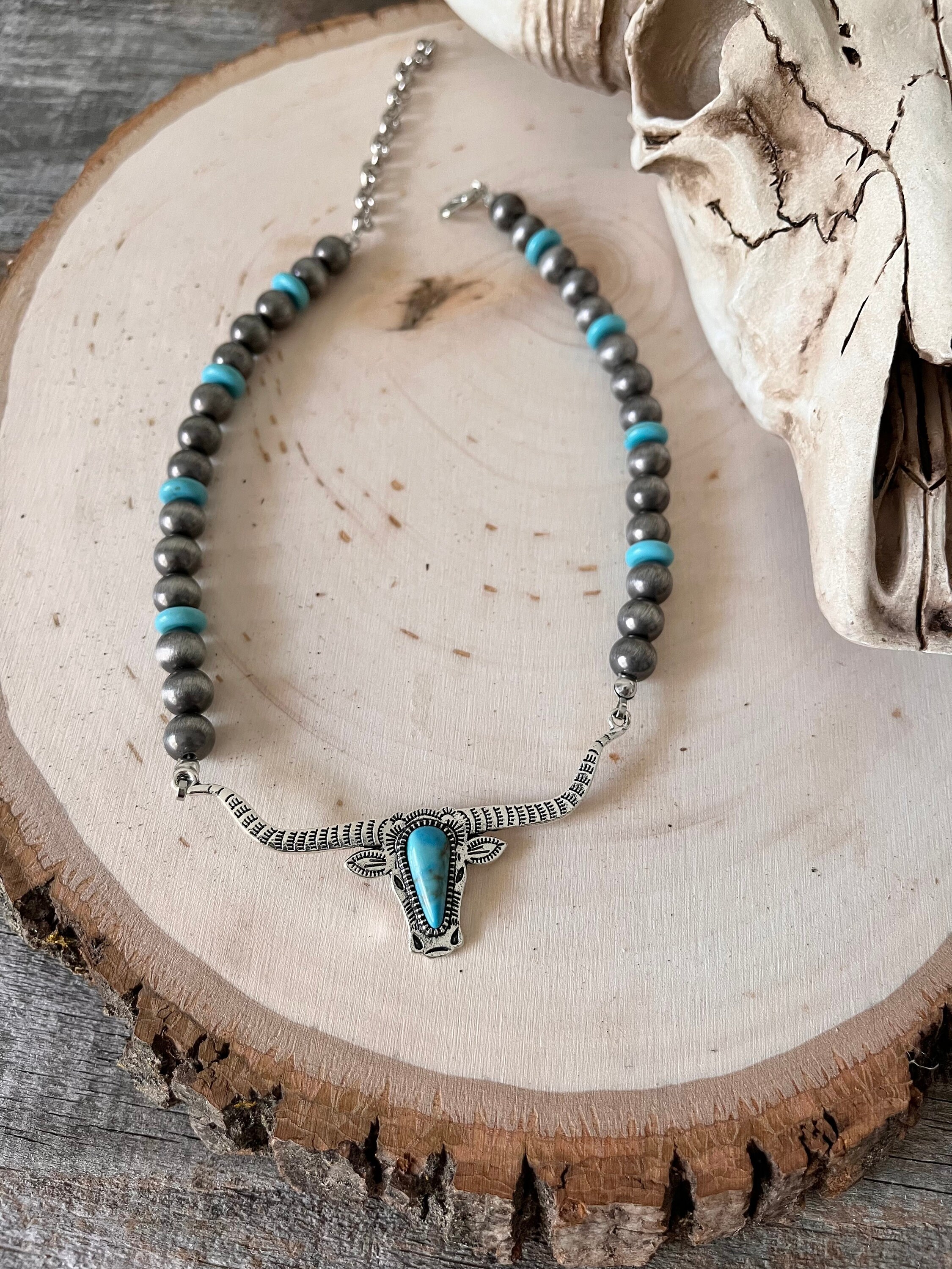 Western Jewelry for Cowboy Boots | Turquoise Longhorn Boot Chain ...