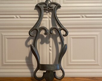 Pewter Wall Sconce - Etsy