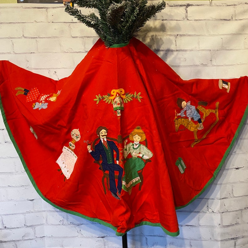 Victorian Tree Skirt - Etsy