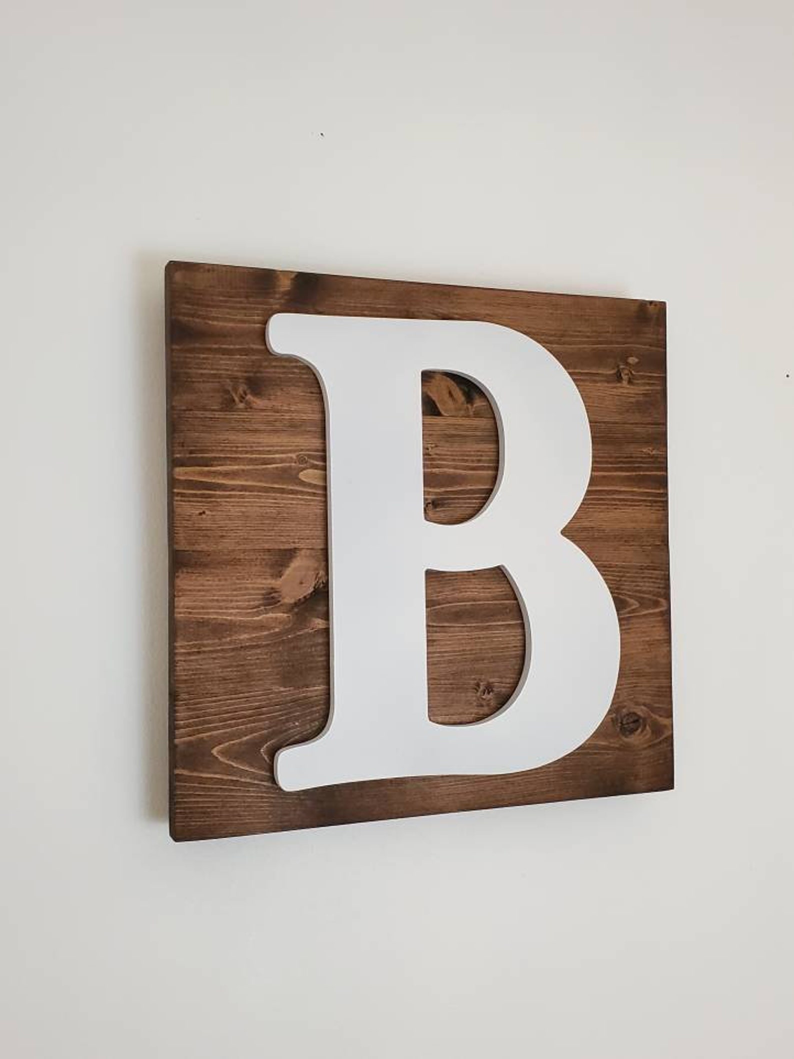 Housewarming Gift Wooden Letter Sign Custom Letter Sign | Etsy