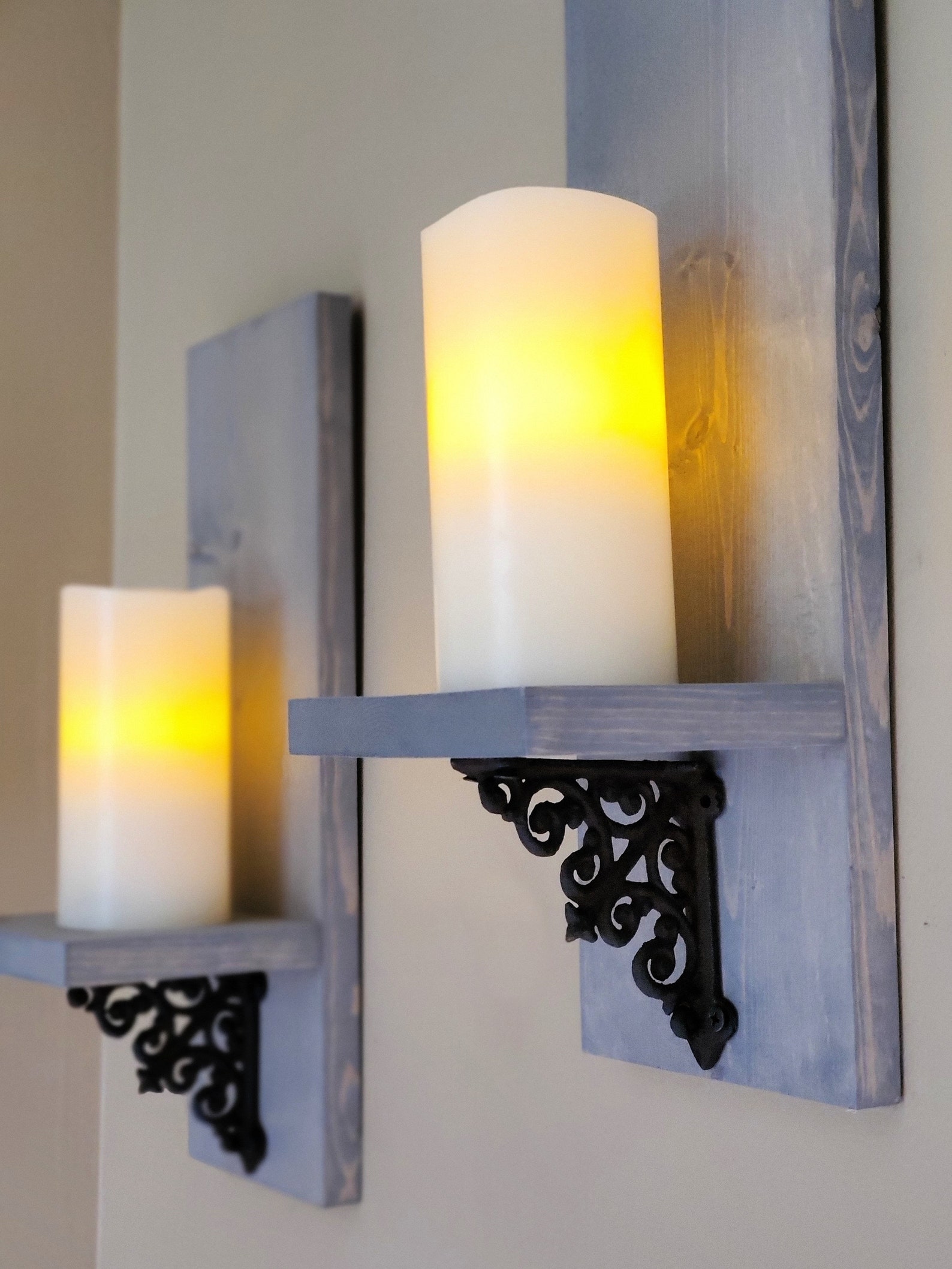 Wood Wall Decor Small Wood Shelves Picture Ledge Shelf Wood - Etsy