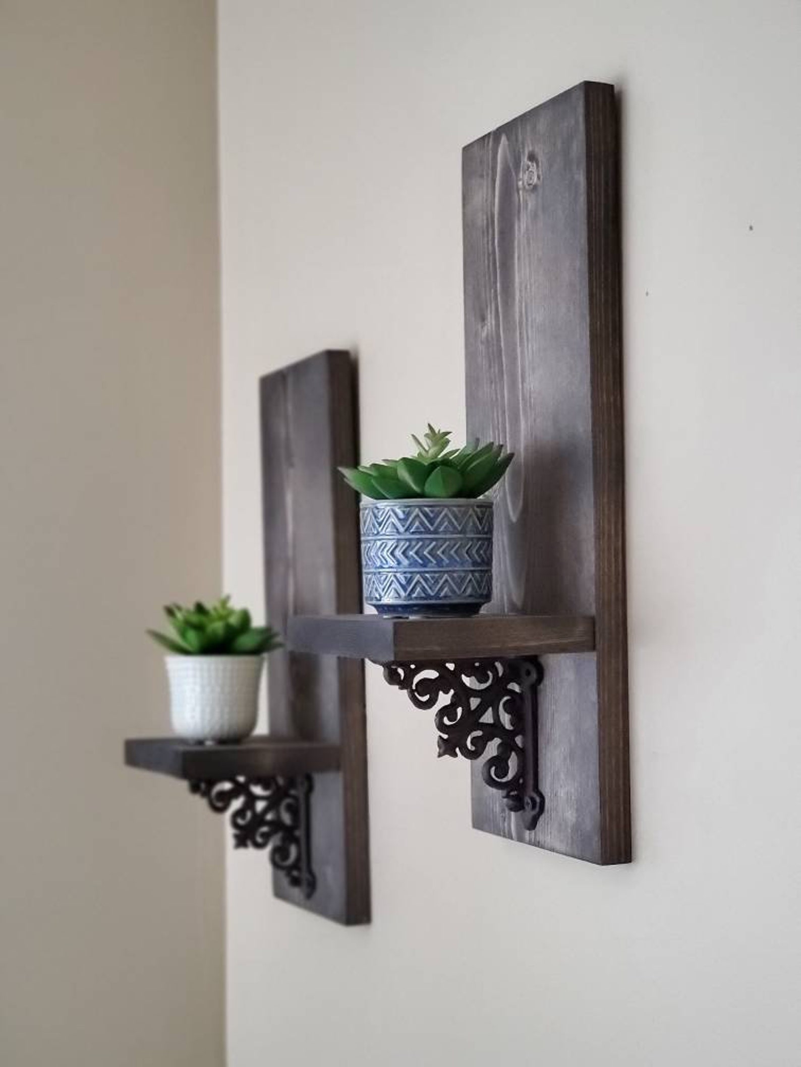 Wood Wall Decor Small Wood Shelves Picture Ledge Shelf Wood - Etsy