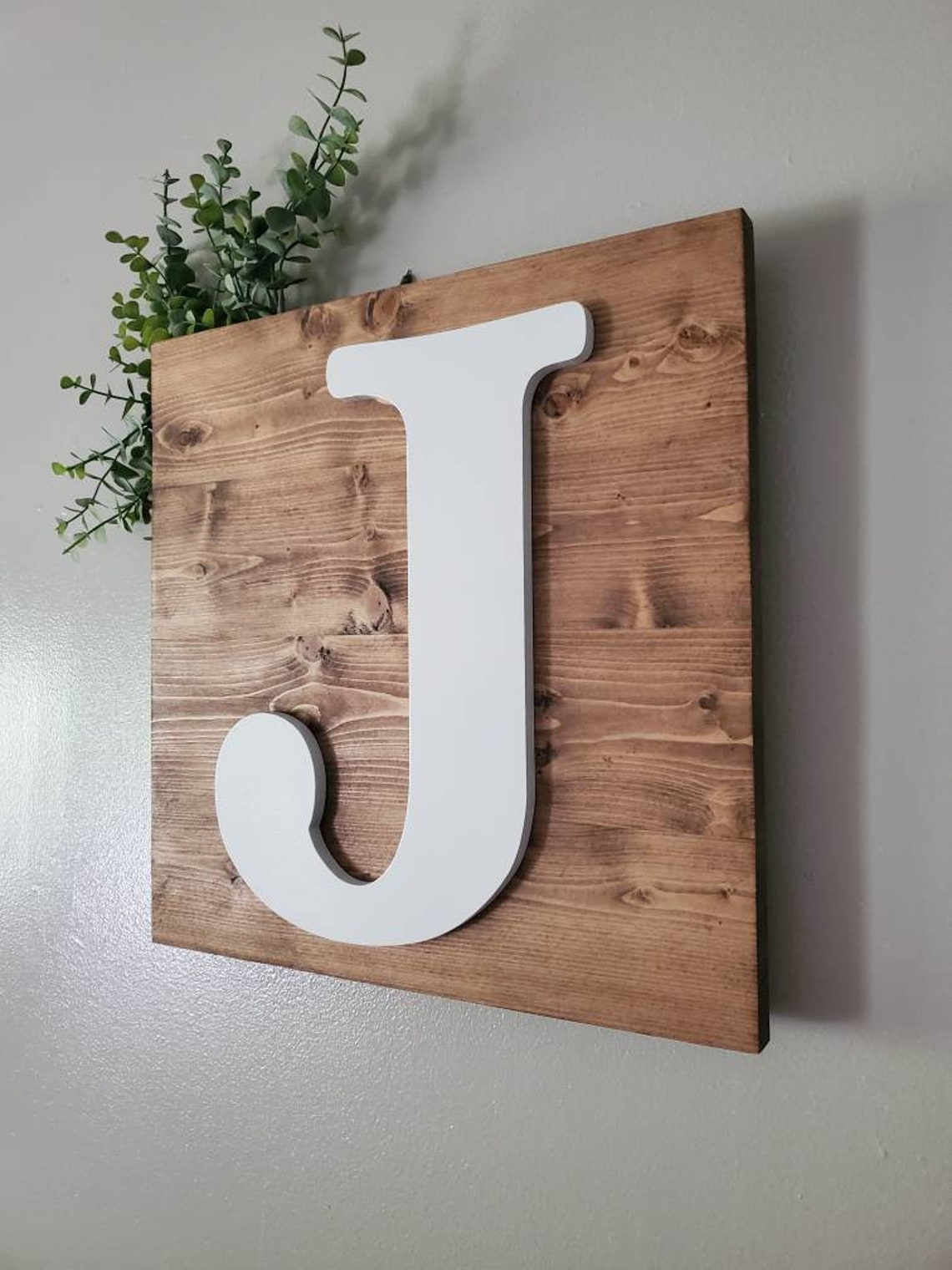Housewarming Gift Wooden Letter Sign Custom Letter Sign | Etsy