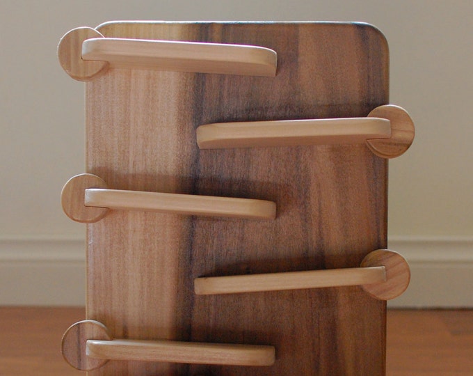 Wood Ball Run, Natural Wooden Toy - Etsy