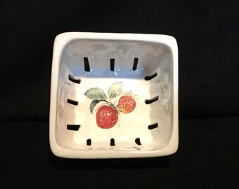 Ceramic strawberry | Etsy