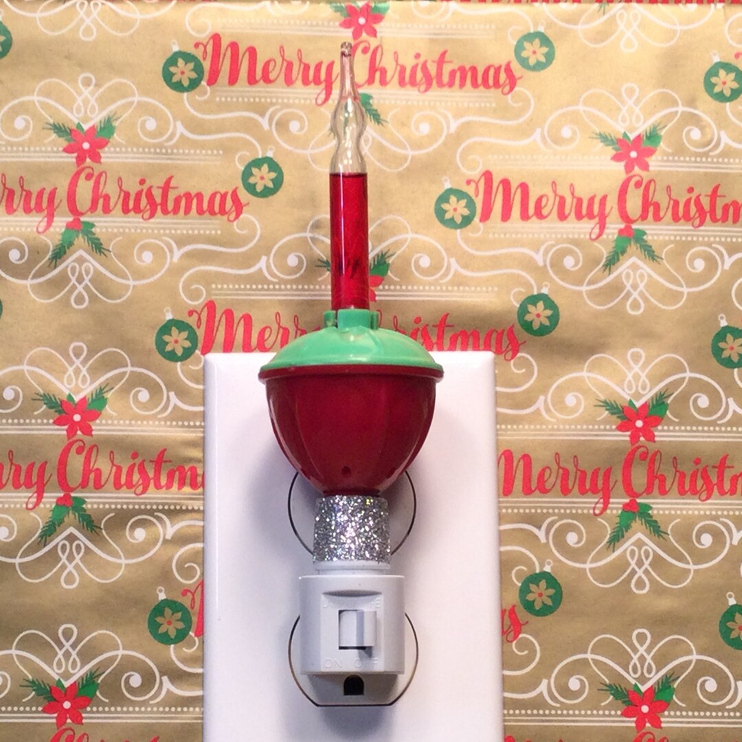Vintage Inspired Holiday Bubble Light Night Light - Etsy