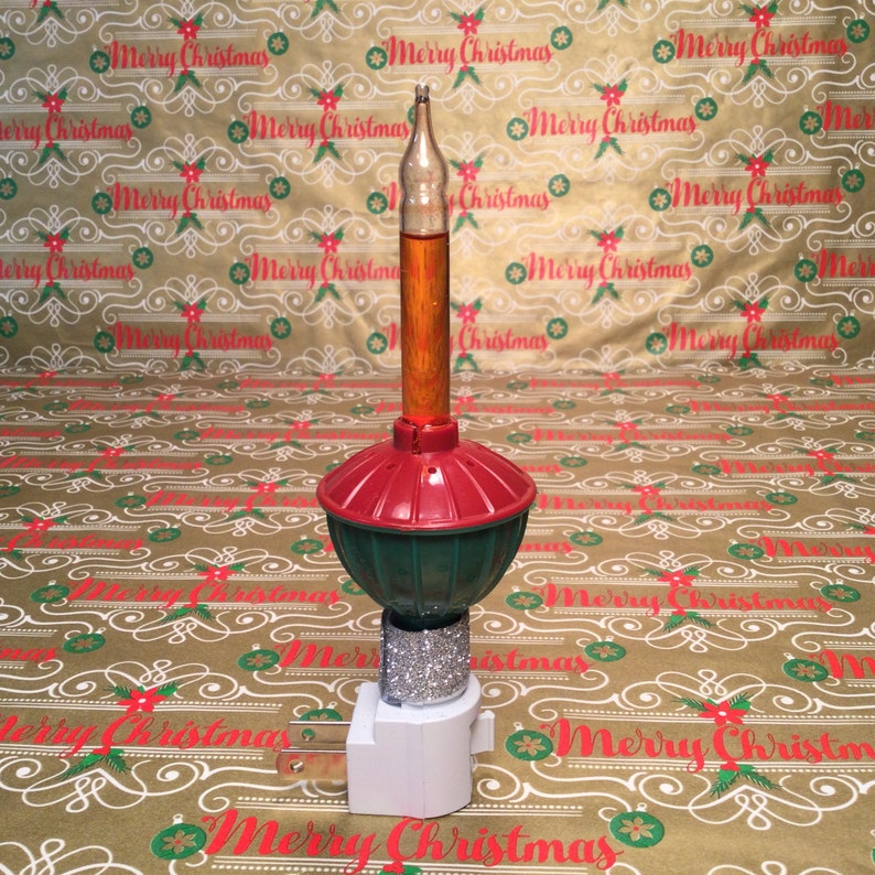 Vintage Inspired Holiday Bubble Light Night Light - Etsy