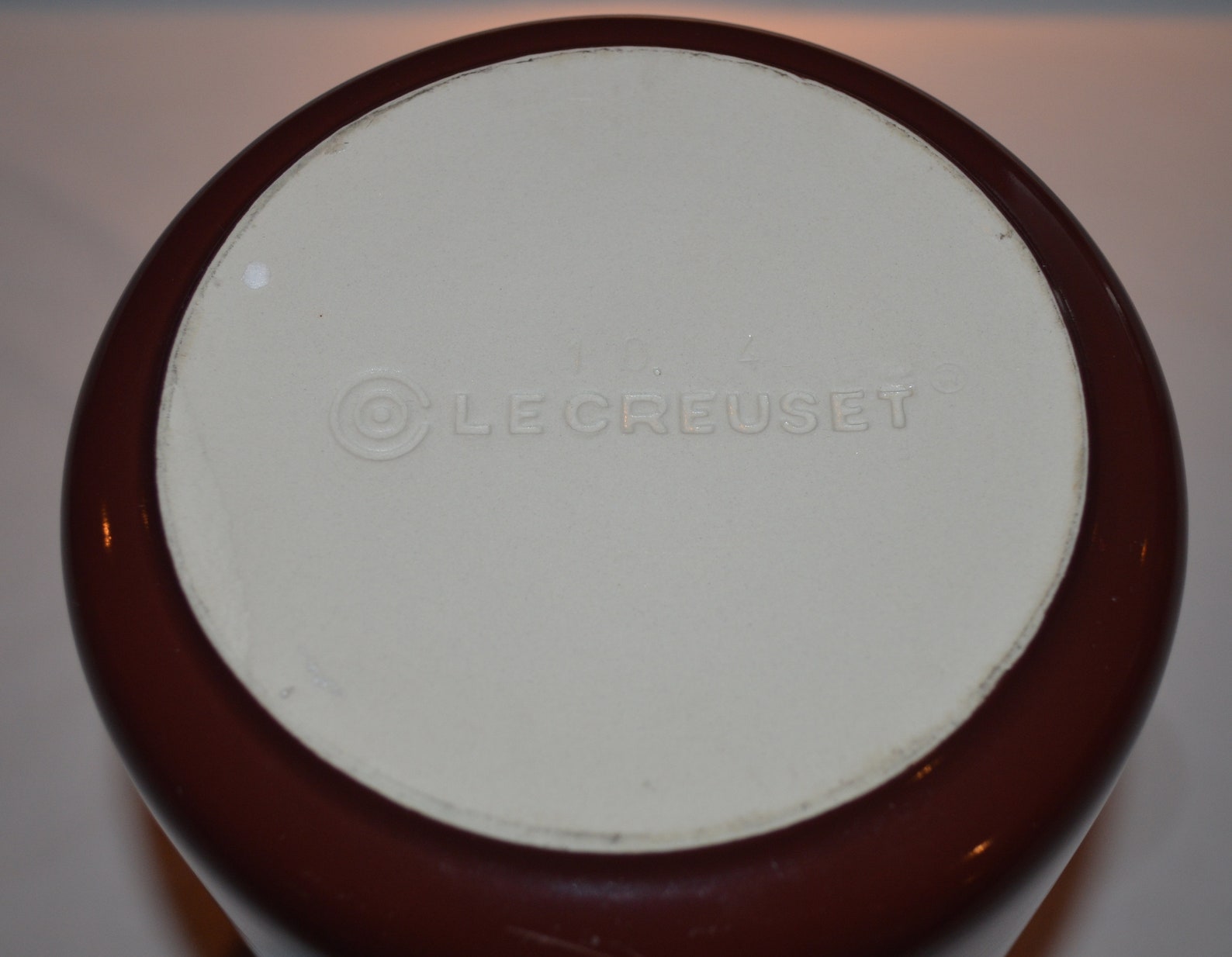 Le Creuset - TALL Red Utensil Crock - 4 Quart Canister - Storage ...
