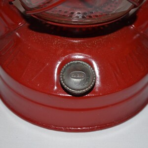 Monarch Dietz - City of MILWAUKEE - Red - Kerosene Tubular Lantern With ...