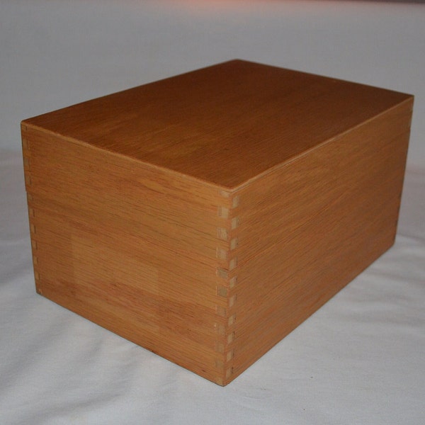 Index Card Box - Etsy