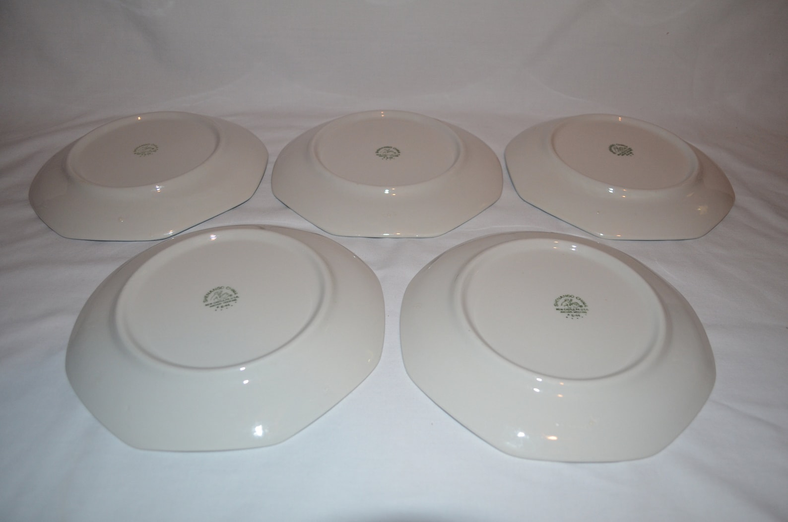 SET de 5 Shenango China Carlton en relieve Laurel Leaf - Etsy España