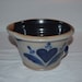 Rowe Pottery Works Batter Bowl Heart Artwork Cambridge WI Date - Etsy