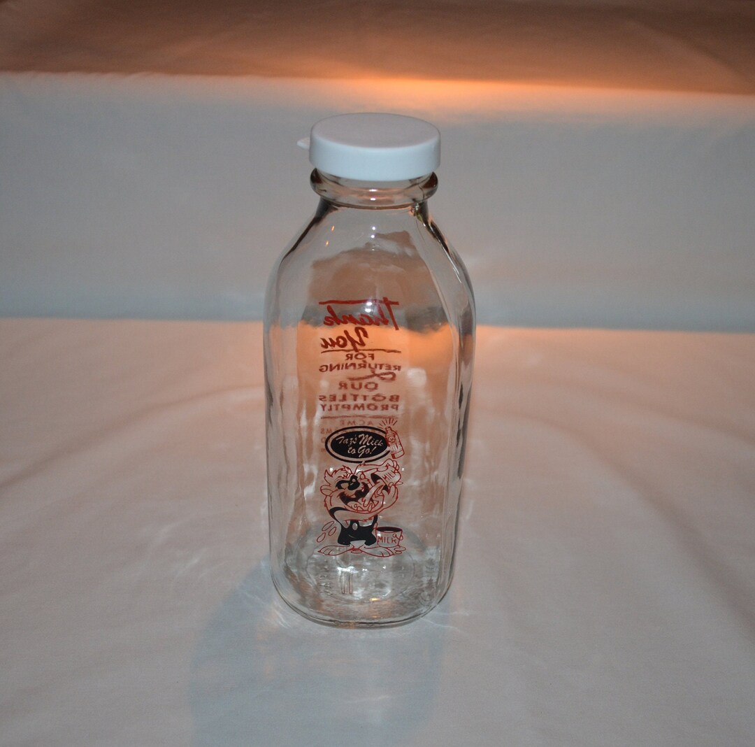 Tazmanian Devil Taz Acme Milk Bottle - 32 Oz. - Milk to Go - Warner ...