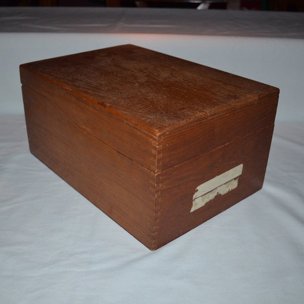 Large Index File Box - Etsy