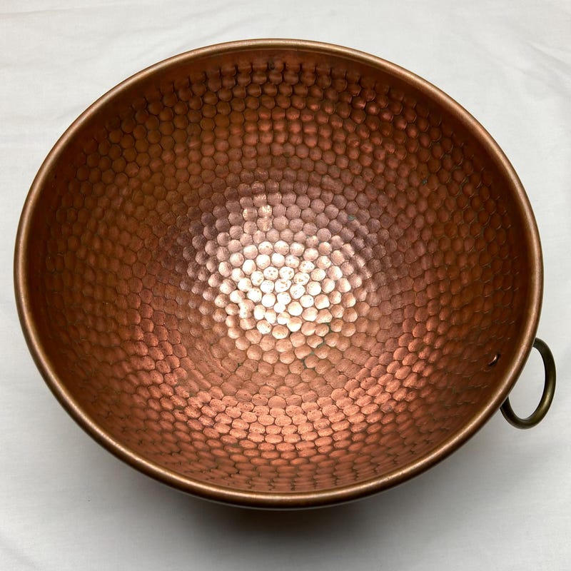 Copper Mixing Bowls - Etsy