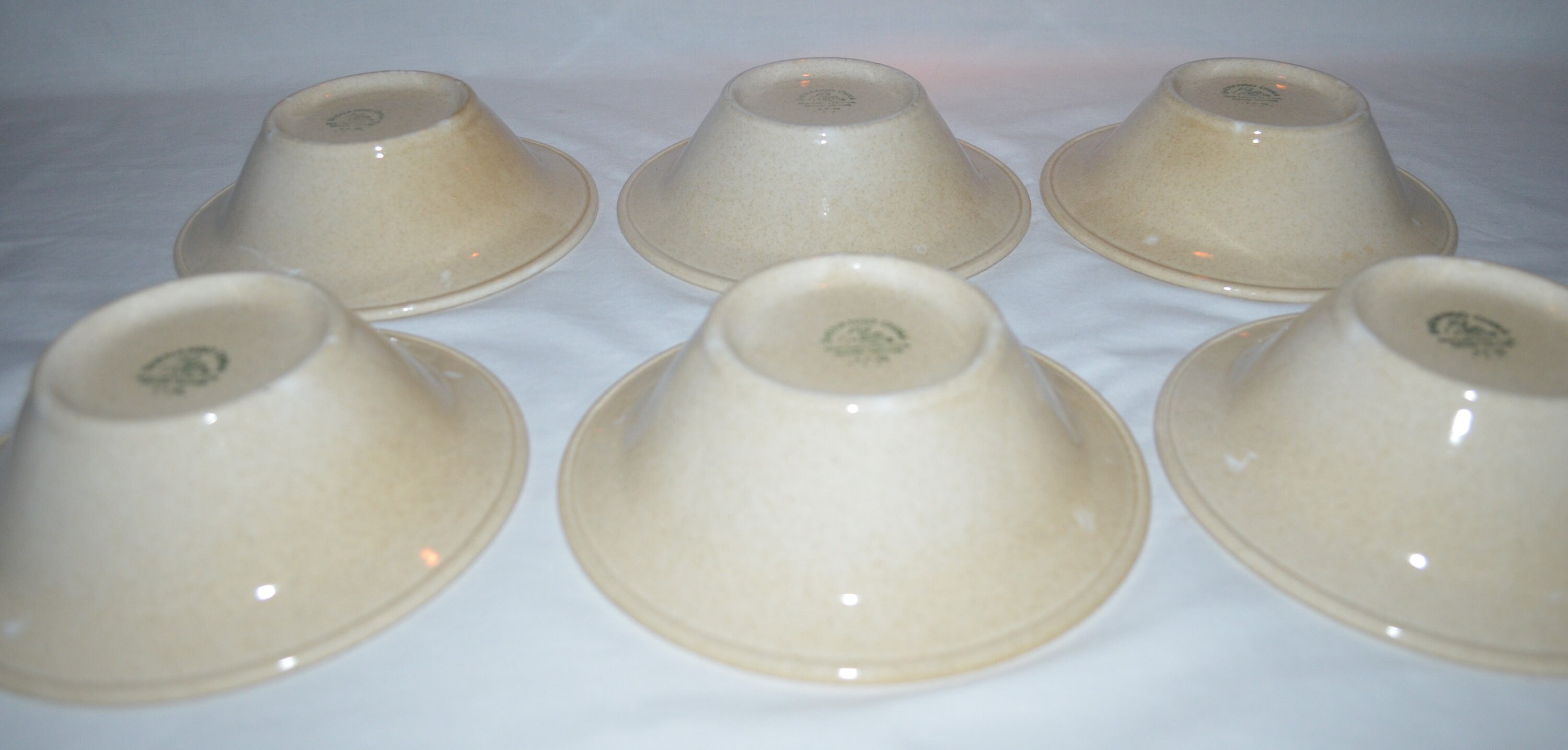 SET of 6 - Vintage Shenango China - Cereal Soup Chili Bowls - 6 3/8 ...