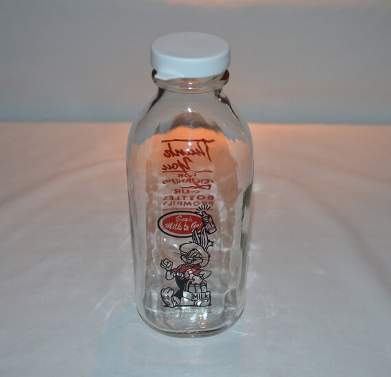 Bugs Bunny Acme Milk Bottle 32 Oz. Milk to Go Warner | Etsy