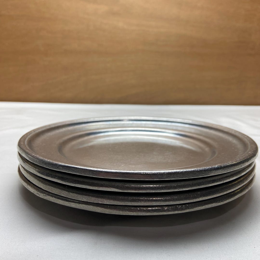 Country Ware 1975 Salad Dessert Plates SET of 4 Early American Colonial ...