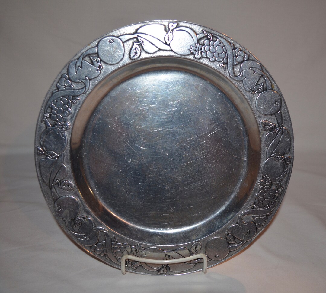 Round Serving Plate 10 3/4" - Wilton Armetale RWP Royal Wilton Pewter ...