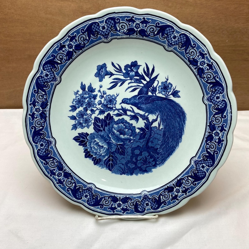 Delfts Bird Plate - Etsy