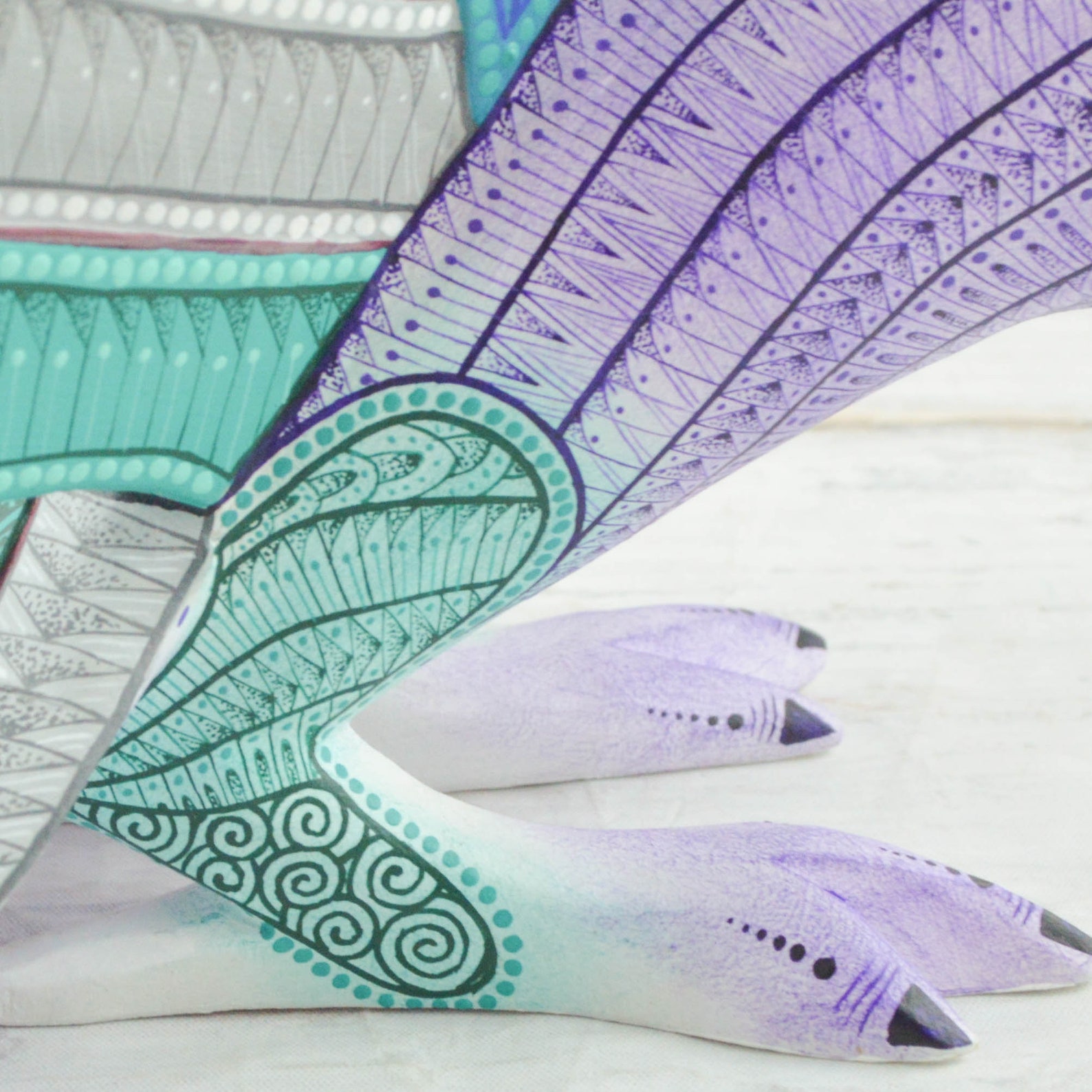 Alebrije Owl Oaxacan Wood Carving Magia Mexica - Etsy