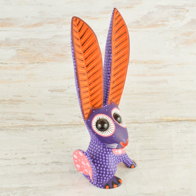 Alebrije Rabbit Oaxacan Wood Carving Magia Mexica - Etsy