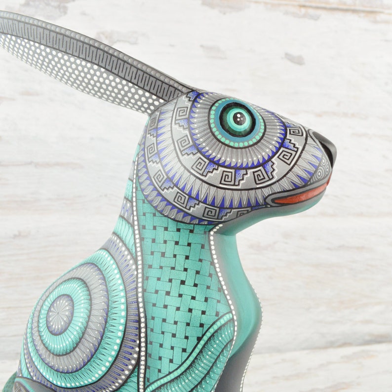 Alebrije Rabbit Oaxacan Wood Carving Magia Mexica - Etsy