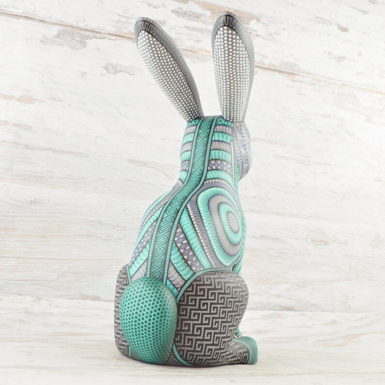 Alebrije Rabbit Oaxacan Wood Carving Magia Mexica - Etsy