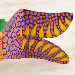 Alebrije Fish | Hand Carved Copal Wood Alebrije | Mexican Folk Art ...