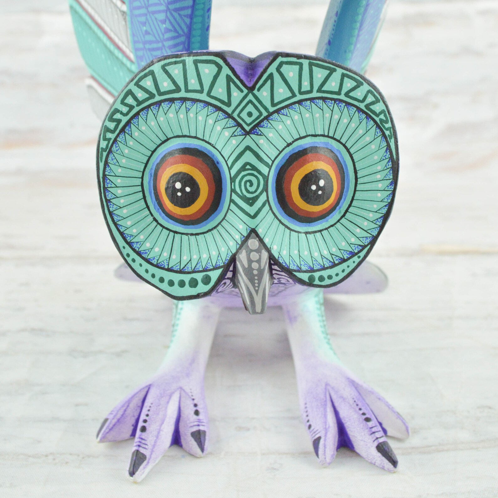 Alebrije Owl Oaxacan Wood Carving Magia Mexica - Etsy