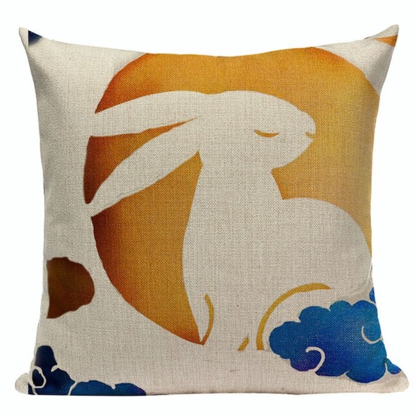 Rabbit Cushion - Etsy