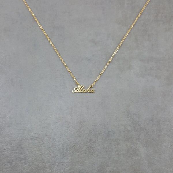 Aloha Necklace - Etsy