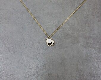 Panda Bear Pendant and Necklace Chinese Panda Bear Coin Hand - Etsy