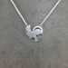 Rooster Chicken SILVER Plated Necklace Farm Animal Bird Egg - Etsy