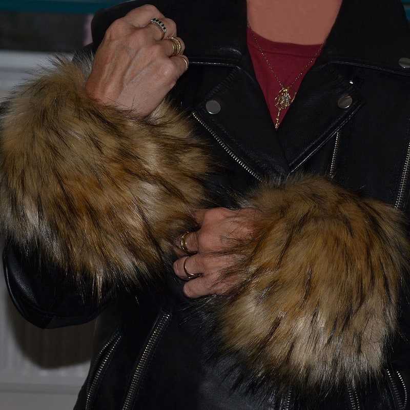 Fur Cuffs - Etsy