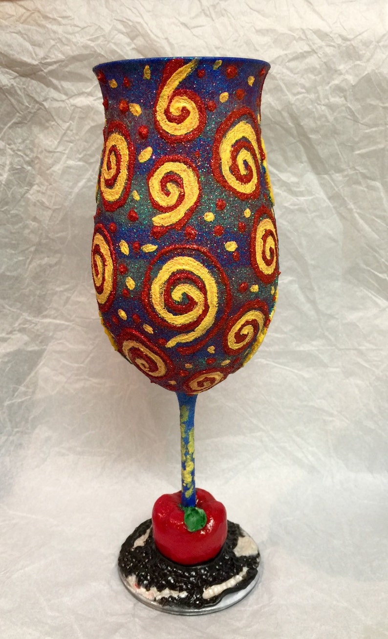 Disney Snow White Polymer Clay Wine Glasssnow White Wine - Etsy