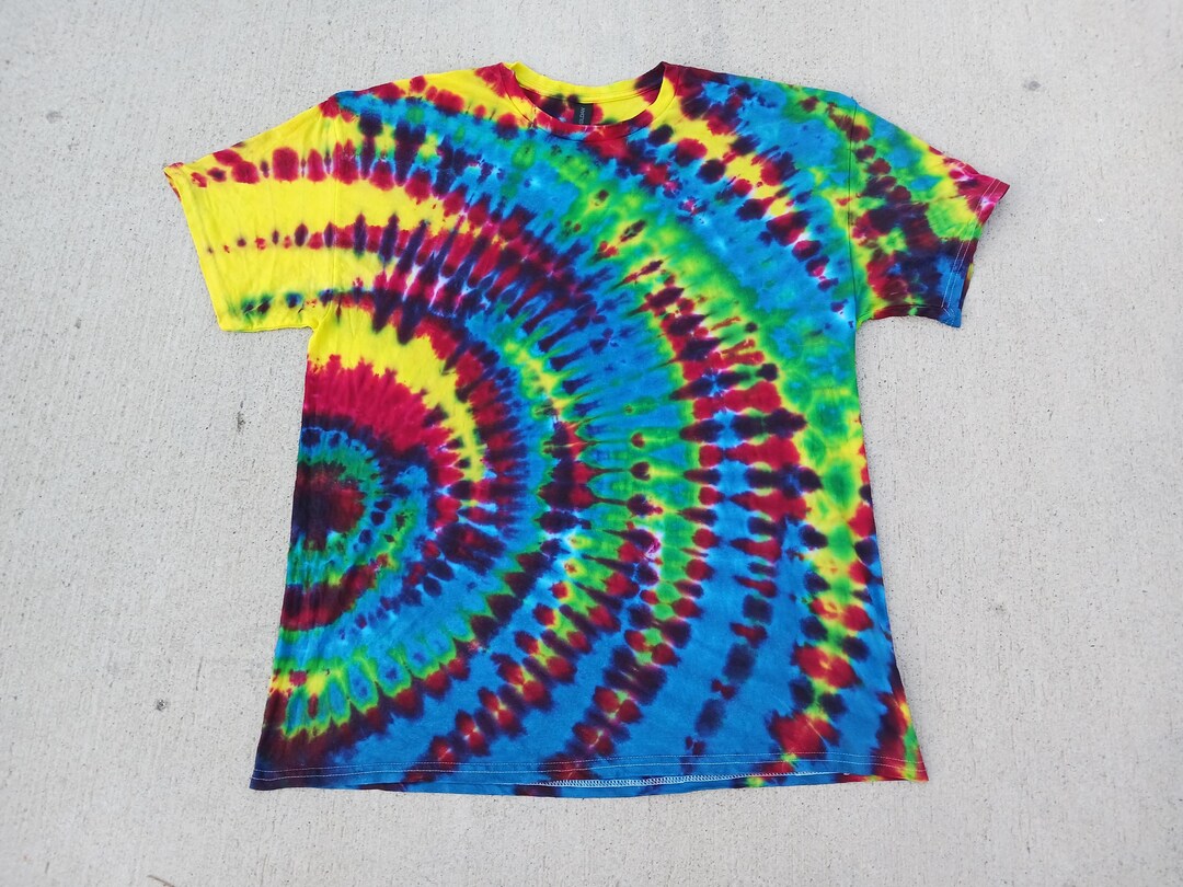 Tie Dye Ripple Shirt - Etsy