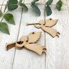 10 Pack MDF Wooden Fairy Door Windows Fairy Accessories Miniature ...