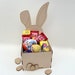 MDF Fillable Easter Treat Box Craft Kit Easter Egg Hamper DIY Easter ...