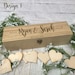 Wooden Rustic Wedding Wish Box Guest Book Alternative Drop in - Etsy