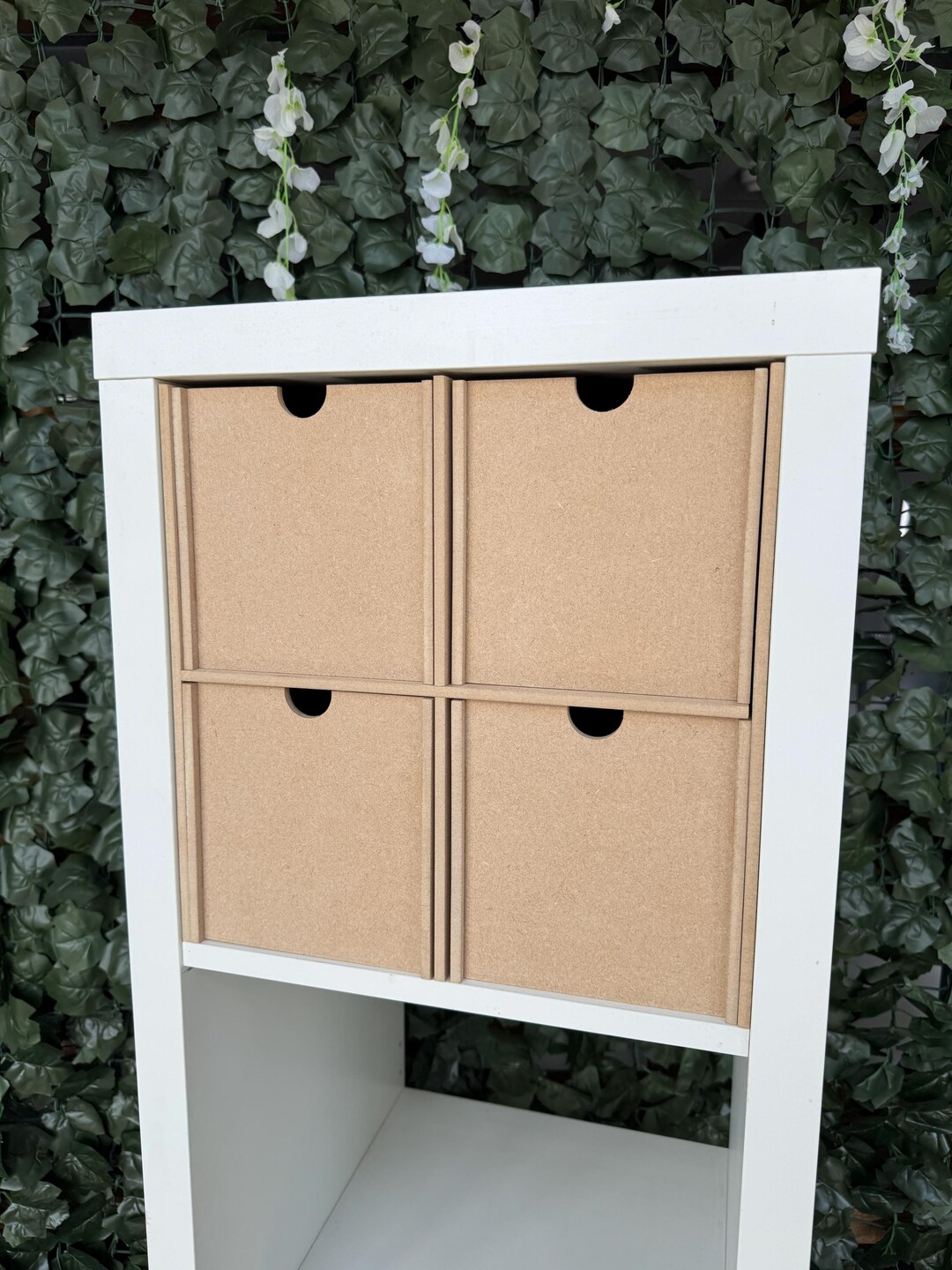 4 Drawer Kallax Insert, Kallax Storage Hack, 4 Drawer Unit, Flat Packed ...