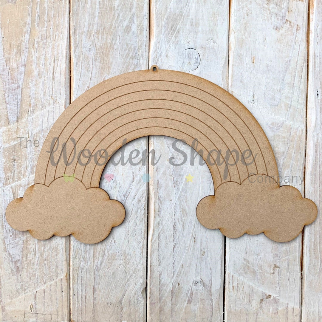 2 Pack Mdf Laser Cut Craft KIT DIY Wooden Craft Kit Creative Craft Pack ...