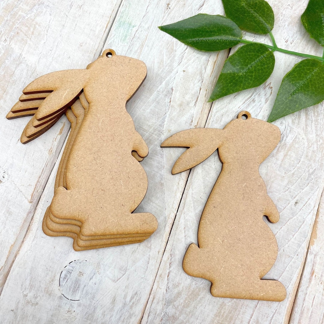 DIY MDF Craft Shapes, Wooden Embellishments, Blank Tags, Laser Cut ...