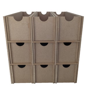 Wooden Kallax Insert, Storage Drawer Units IKEA Kallax Multiple Options ...