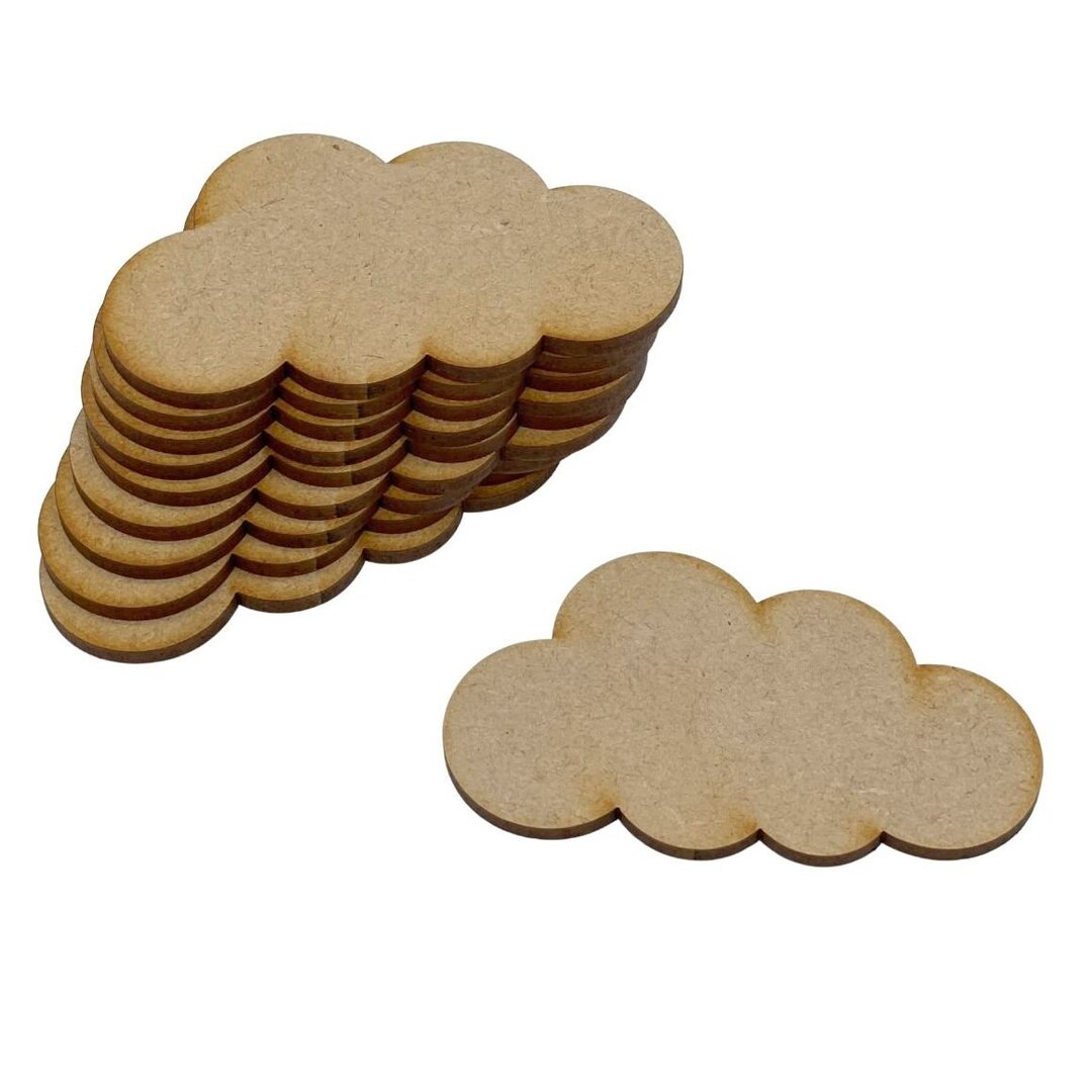 Space MDF Embellishments Craft Shape, Wood Blank DIY Decoration Space ...