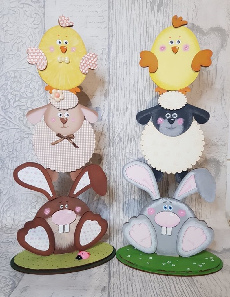 Blank Craft Kit Laser Cut Wooden MDF Easter Tree Decoration - Etsy