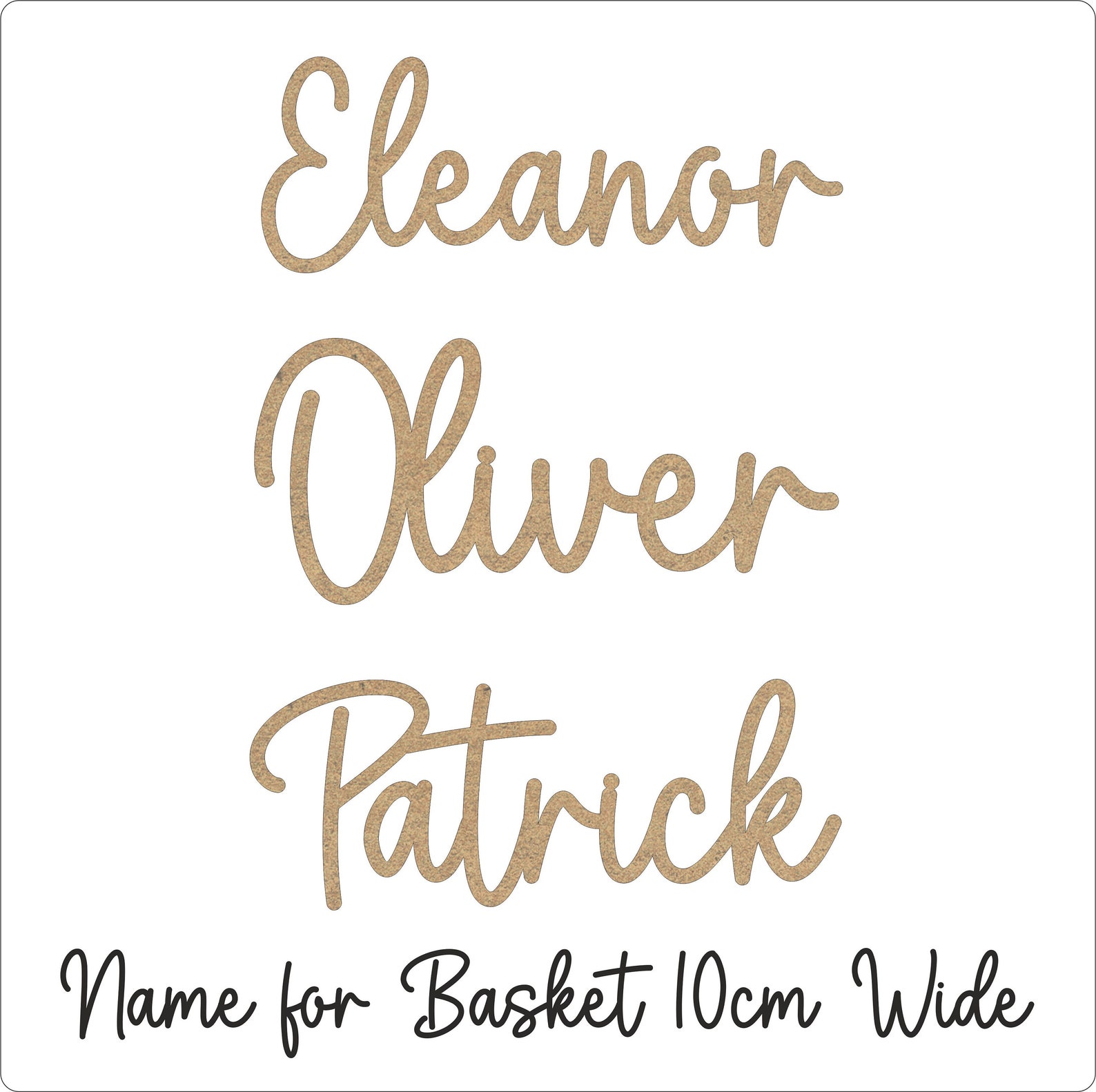 MDF Fillable Easter Cracked EGG Basket DIY Easter Hamper Make Your Own ...