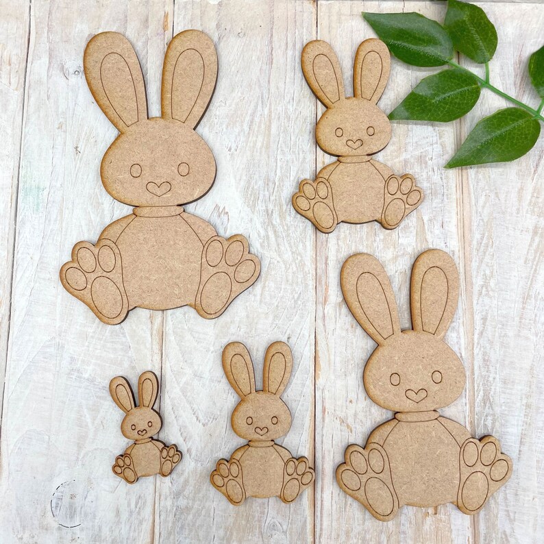 DIY MDF Craft Shapes, Wooden Embellishments, Blank Tags, Laser Cut ...