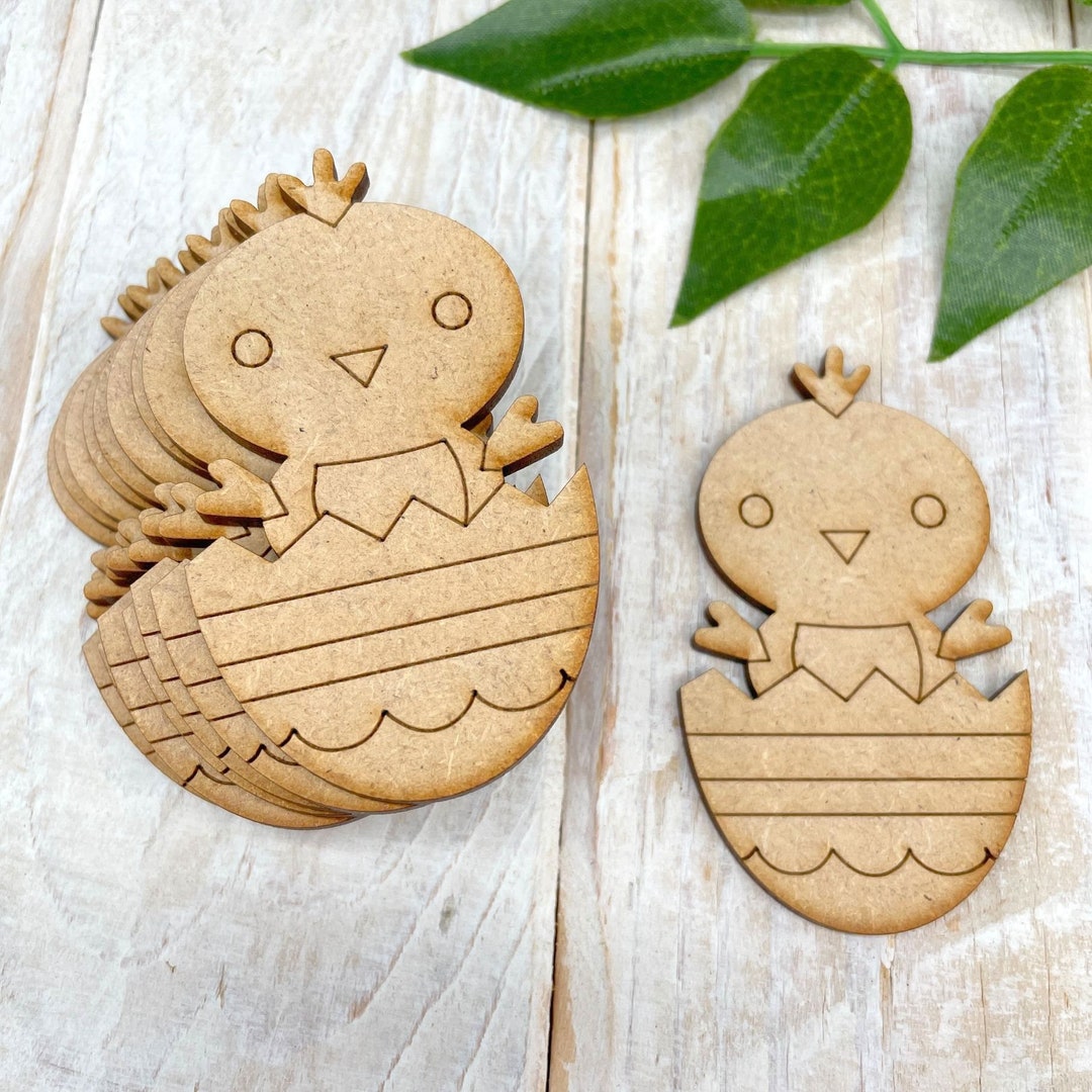 DIY MDF Craft Shapes, Wooden Embellishments, Blank Tags, Laser Cut ...