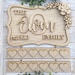 DIY Layered MDF Craft Kit Family Name Established Family Craft - Etsy UK
